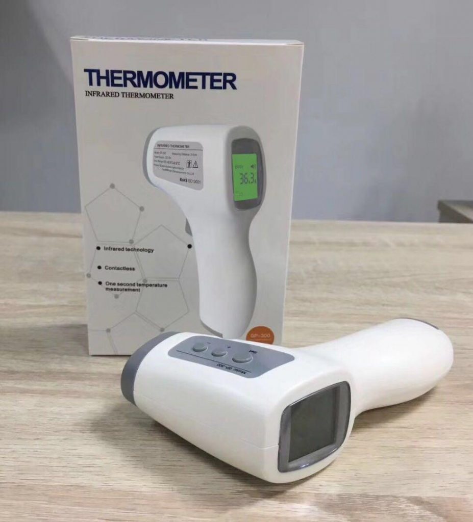 USER MANUAL infrared thermometer Model No GP-300 | Health and Hygiene ...